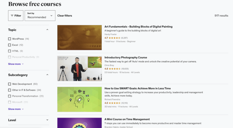Udemy Pricing in 2025: Free Courses, Fees, Plans & Refunds
